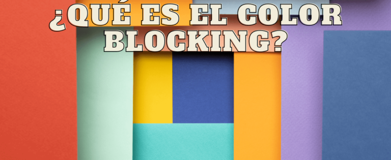 ¿Qué es el color blocking?